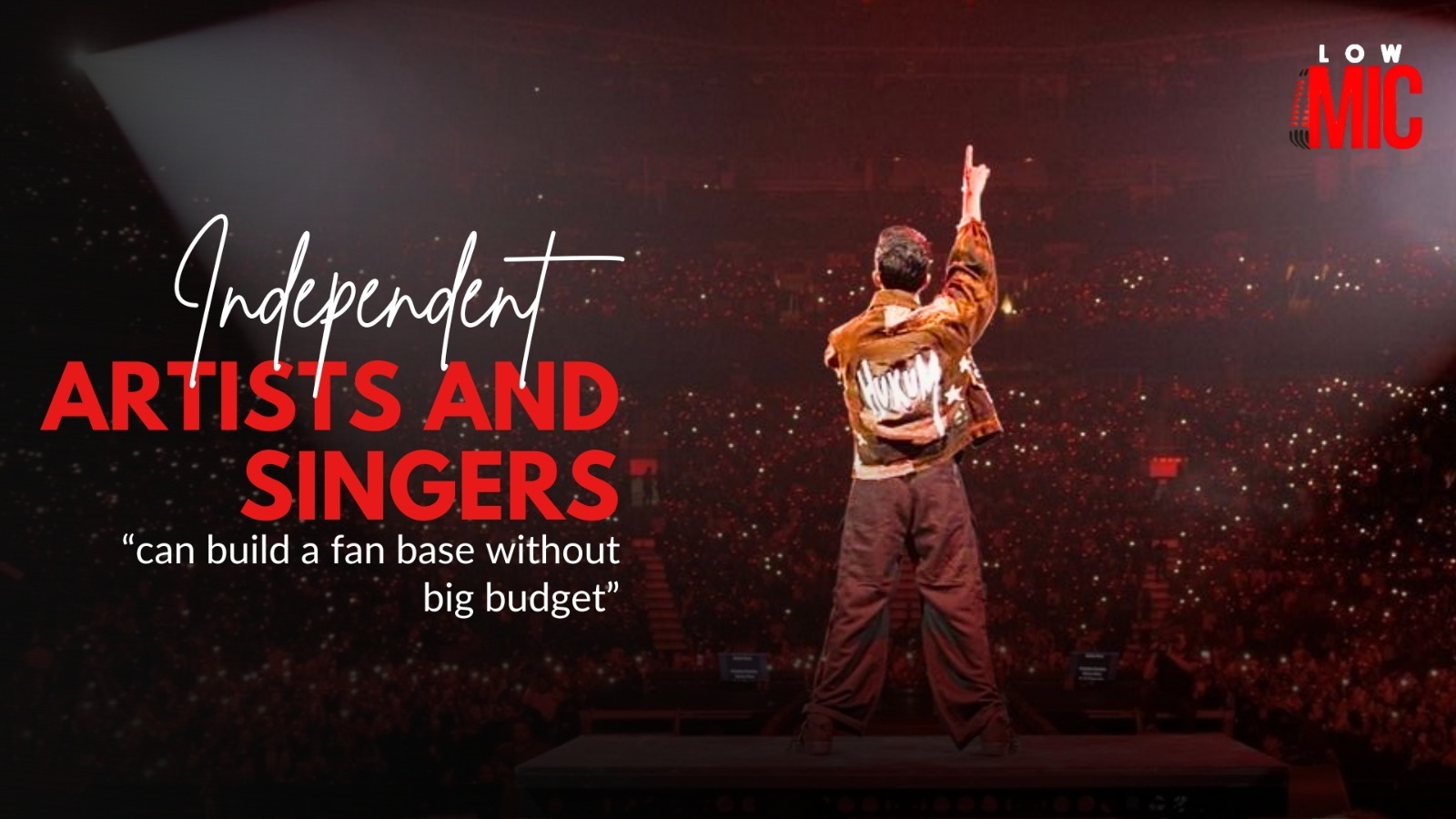 Independent Artist/Singers can build a fanbase without big budget
